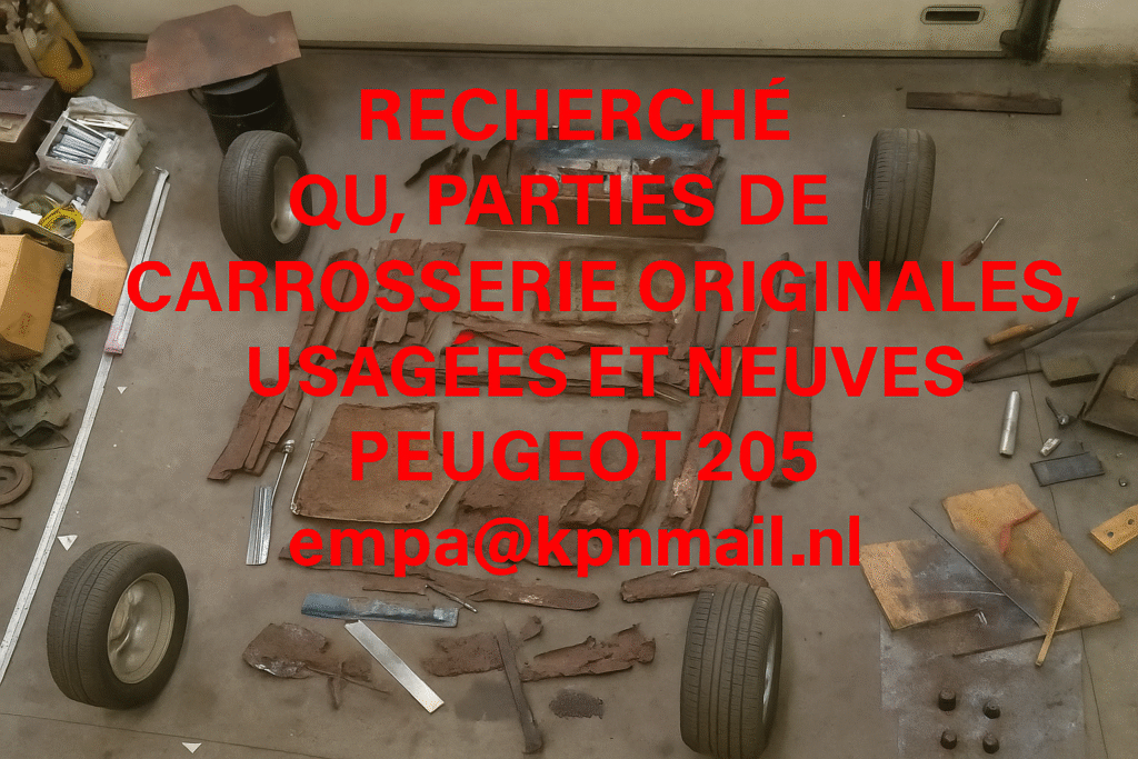RECHERCHÉ PIÈCES DE CARROSSERIE ORIGINALES, USAGÉES ET NEUVES PEUGEOT ...
